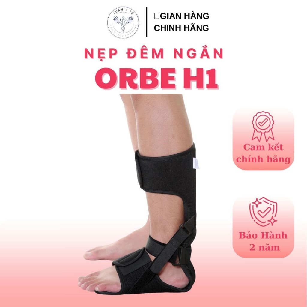 Nẹp Đêm Ngắn Orbe H1 Vải Thoát Mồ Hôi Nẹp Nhôm Cố Định Cổ Chân Bàn Chân ...