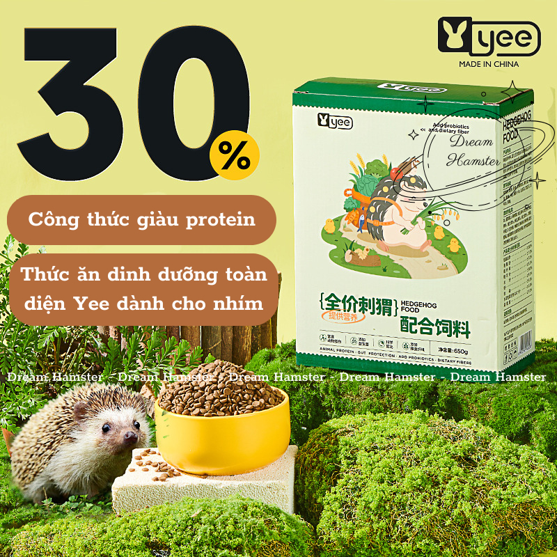 Thức ăn hơn 30 thành phần dinh dưỡng toàn diện Yee dành cho nhím ...