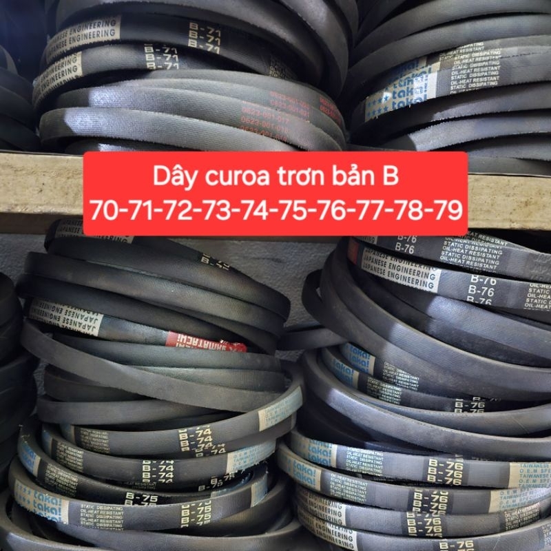 Dây curoa trơn bản B70 B71 B72 B73 B74 B75 B76 B77 B78 B79 | Shopee Việt Nam
