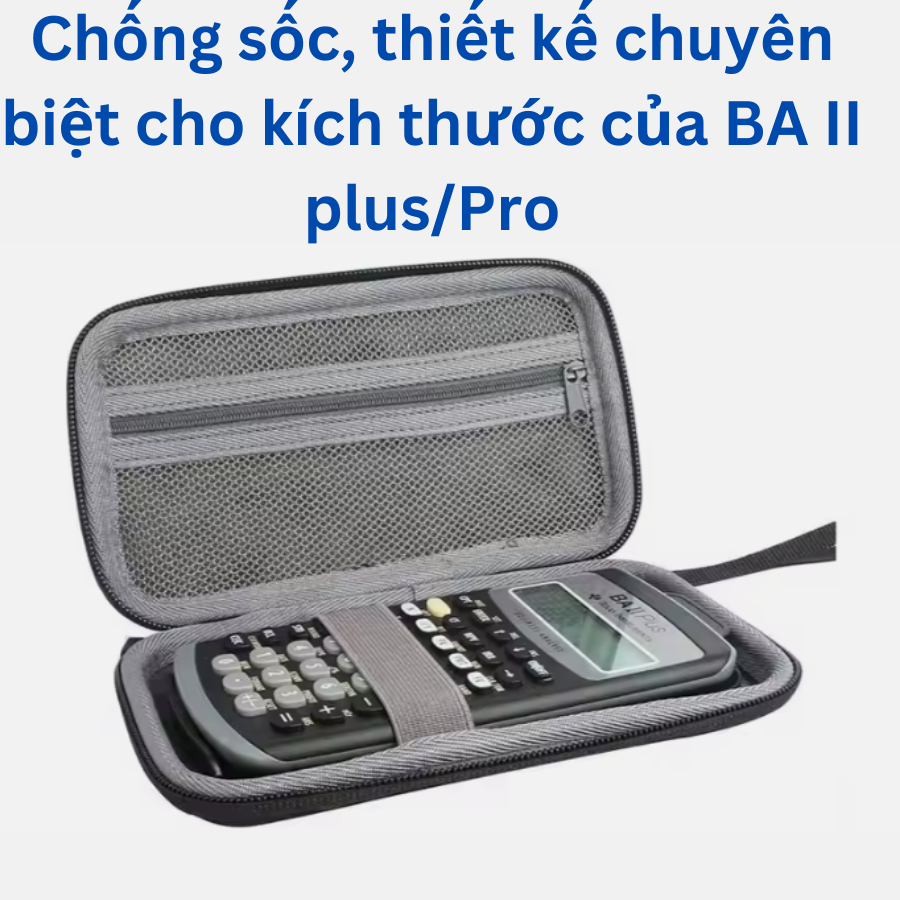 Túi đựng máy tính tài chính Texas instruments BA II plus, BA II plus ...