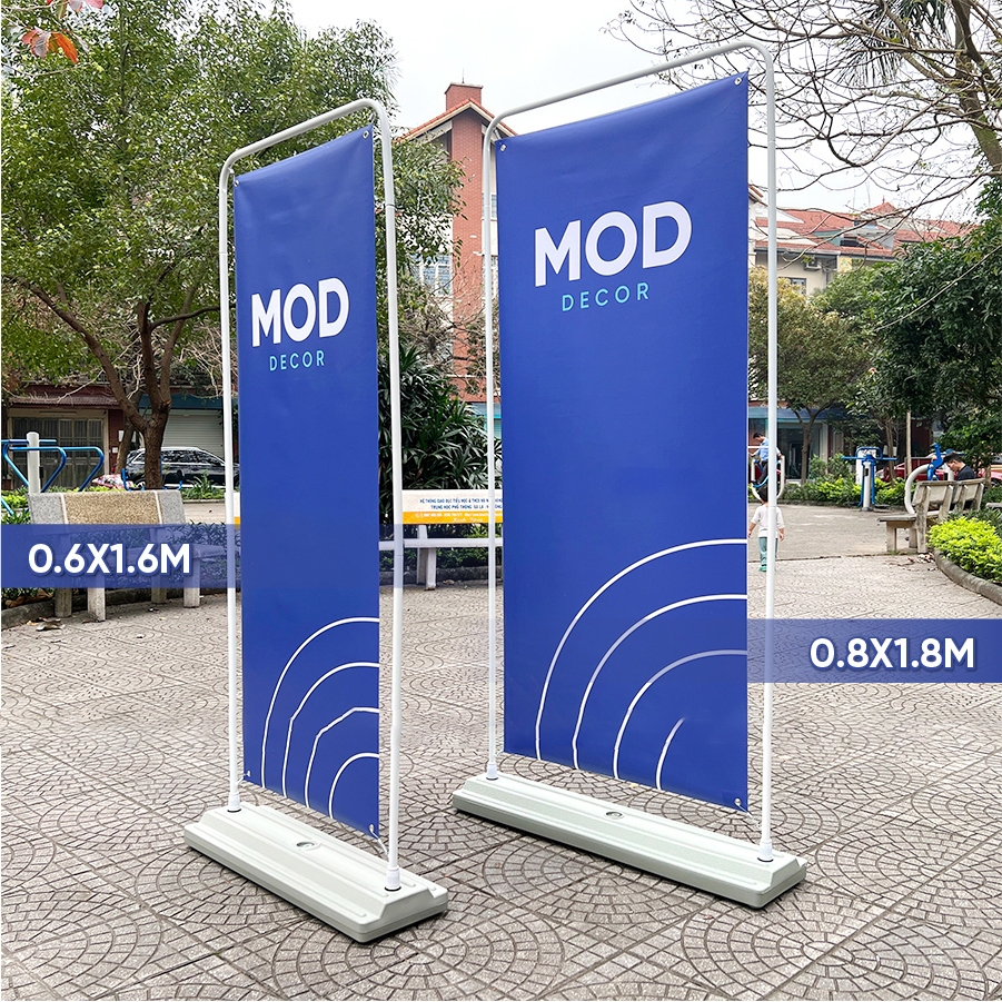 Standee Kiểu Cửa Đế Sắt, Đế Nước, Standee Ngoài Trời Chịu Được Mưa Gió ...