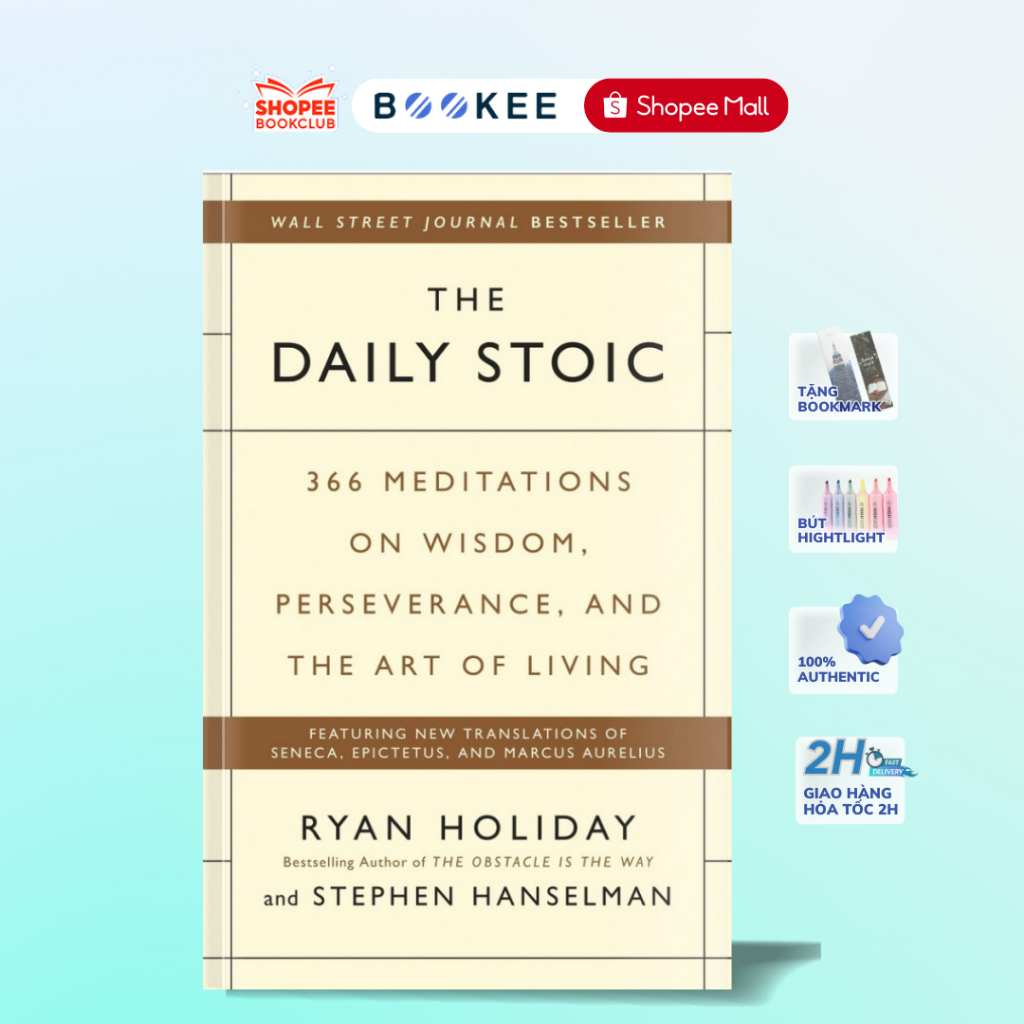 Sách - The Daily Stoic (HC) | Shopee Việt Nam