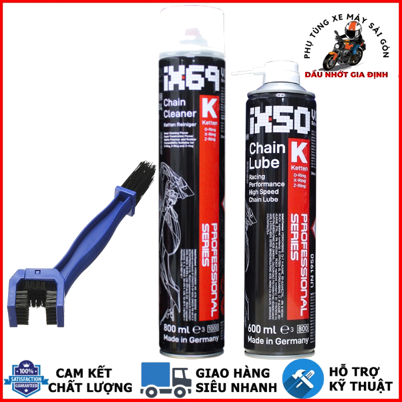 Combo rửa sên, dưỡng sên Voltronic IX69 800ML và IX50 600ML Jumbo nhập ...