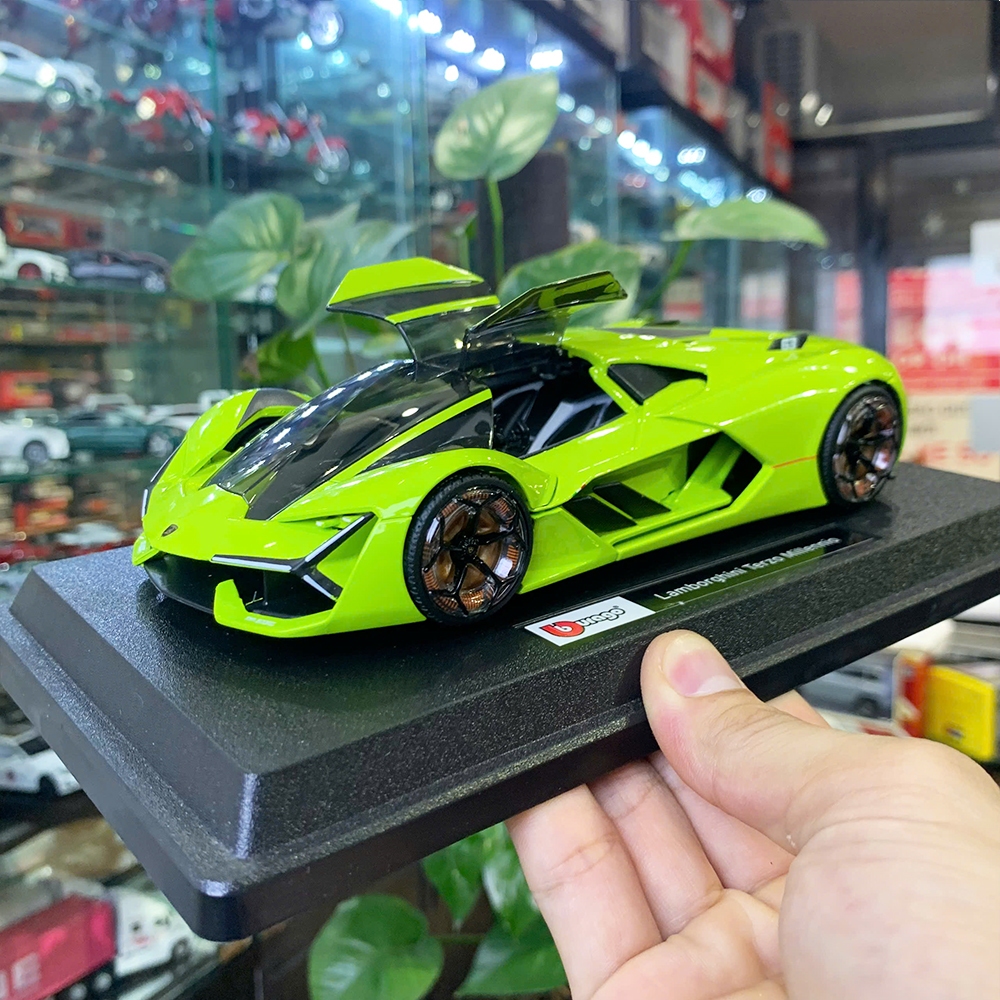 Mô hình xe Lambo ghini TERZO MILENNIO tỉ lệ 1:24 hãng BBURAGO [ Mô Hình ...