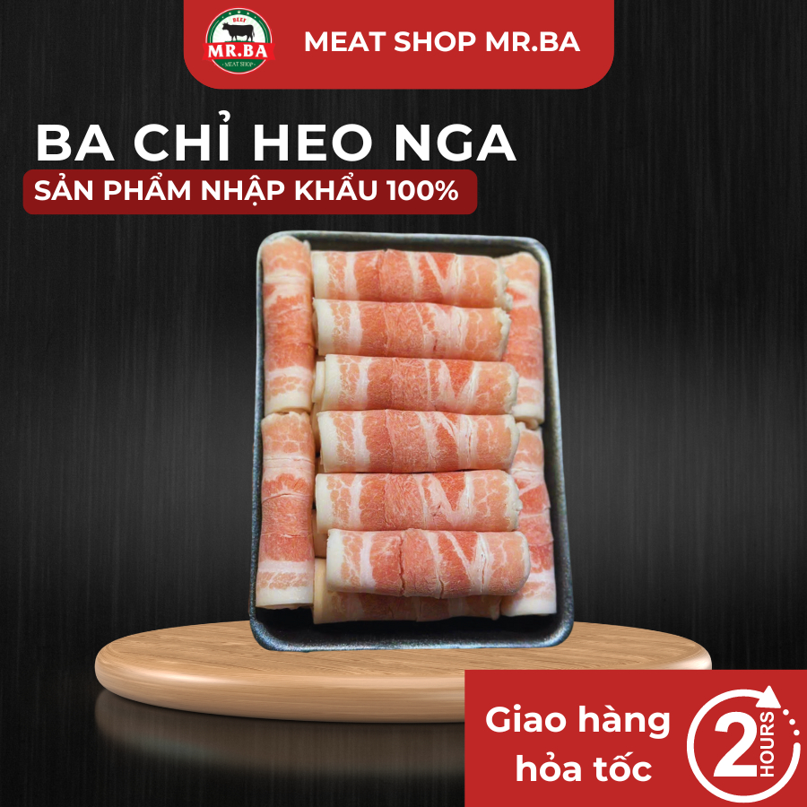 [HỎA TỐC] BA CHỈ HEO NGA - 500g | Shopee Việt Nam