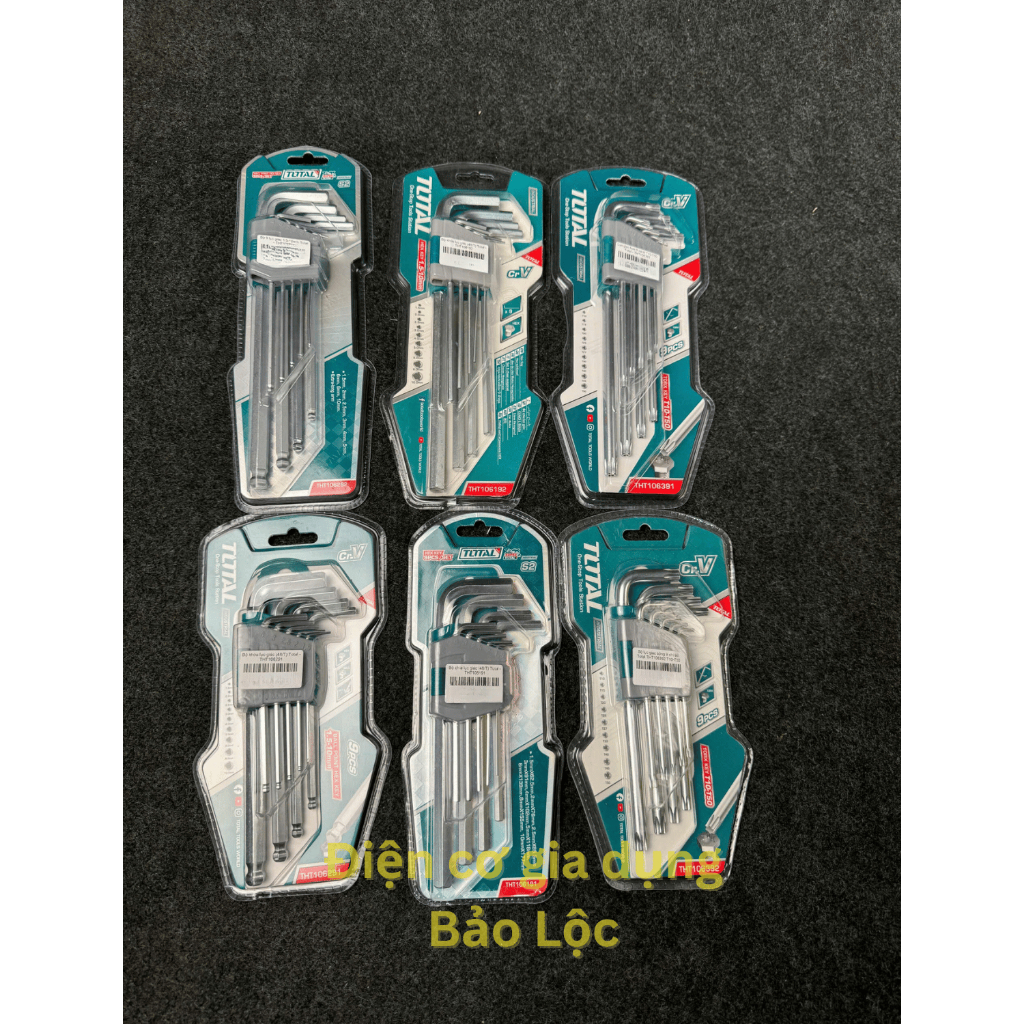 Bộ 9 chìa lục giá bông, bi THT106391/THT106392/THT106292/THT106291 ...