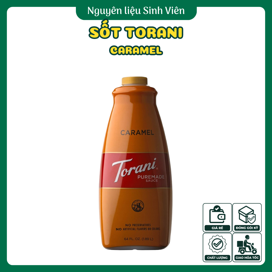 Sốt Torani - Caramel (1.89L) | Shopee Việt Nam