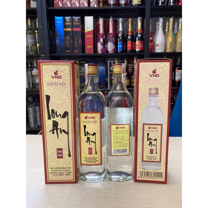 Ruou NẾP LONG AN 38% 520ml | Shopee Việt Nam