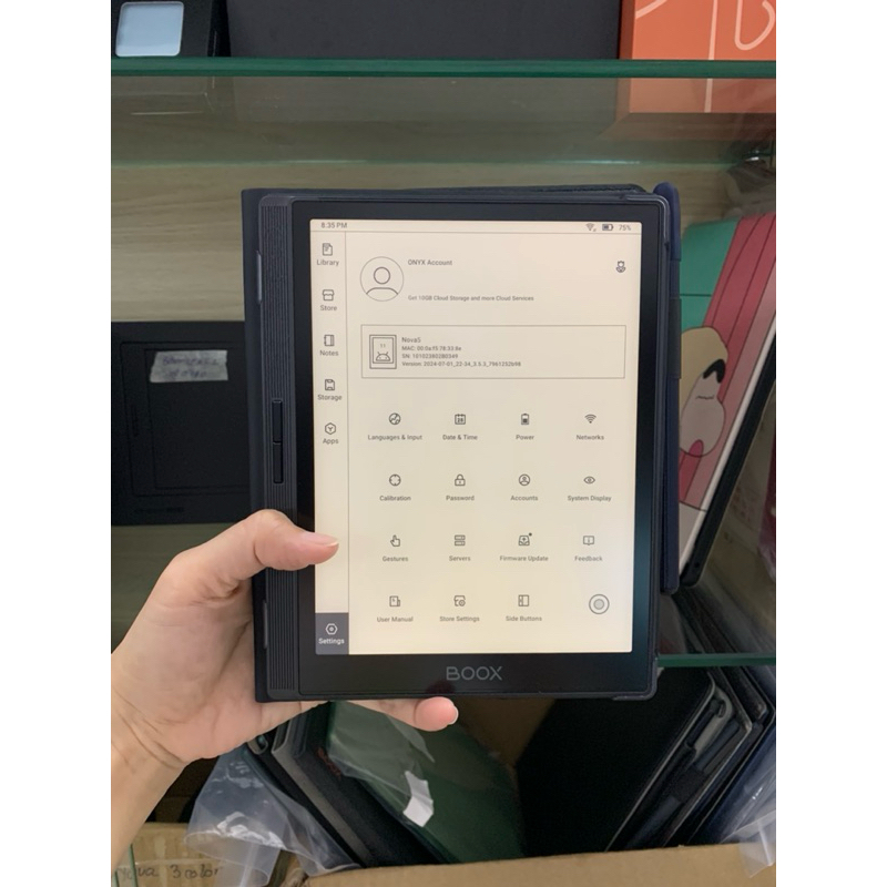 MÁY ĐỌC SÁCH BOOX NOVA 5 LIKE NEW | Shopee Việt Nam