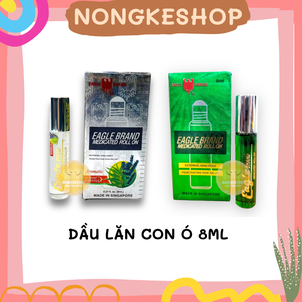 DẦU LĂN CON Ó SINGAPORE 8ML | Shopee Việt Nam