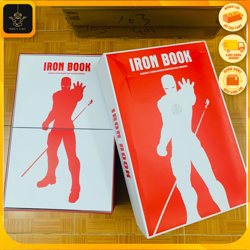 (Siêu Hot) (Có sẵn) Đồ chơi Lắp ráp Mô hình IRON BOOK-Bản Đẹp SY1361 ...