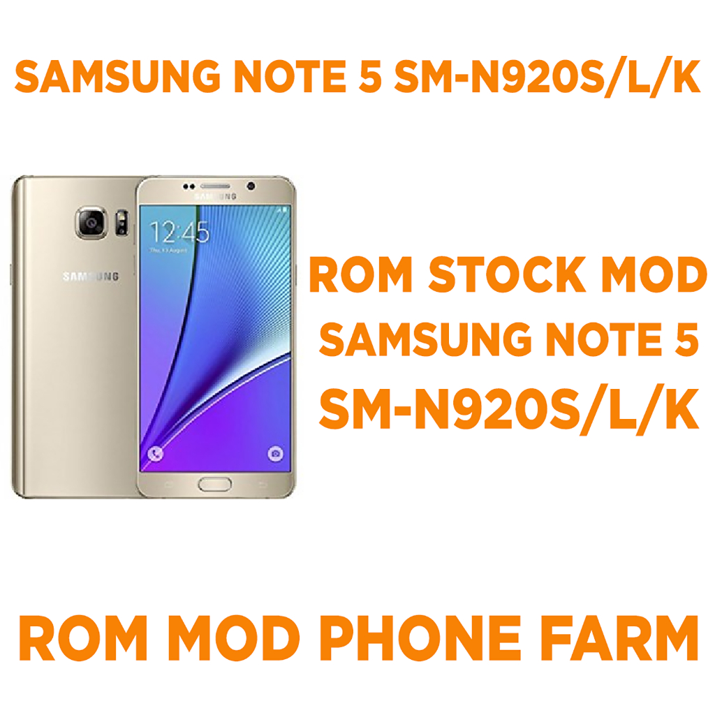 [KHÔNG PHẢI ĐIỆN THOẠI] Rom gốc Samsung NOTE 5 phiên bản HÀN / VIỆT ...