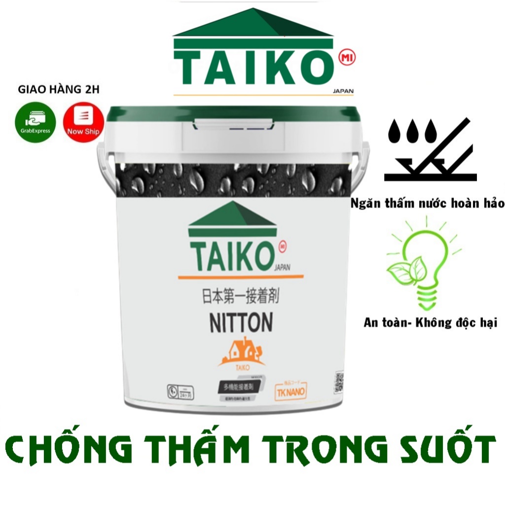 ( KEO TRONG SUỐT)Keo chống thấm TAIKO NITTON -Chống thấm vách kính ...