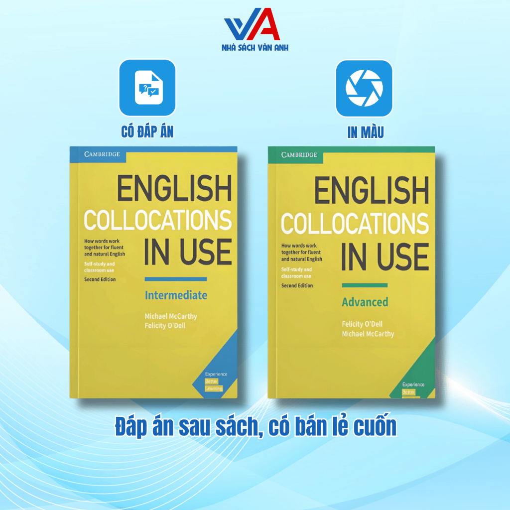 Sách - English Collocations in Use Intermediate - Advanced - in màu ...