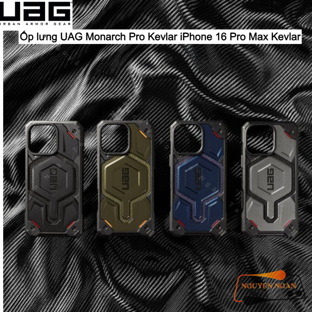 [ Chính Hãng ] Ốp lưng UAG Monarch Pro Kevlar iPhone 16 Pro/ 16 Pro Max ...