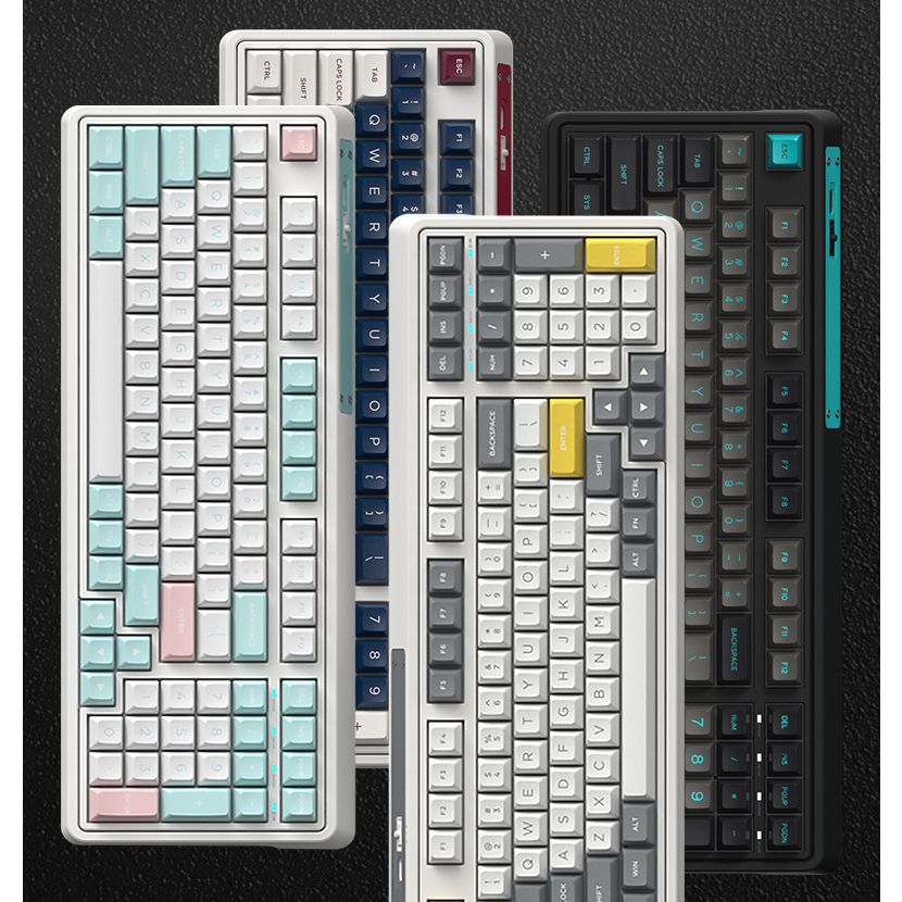 Bàn phím cơ Fl-Esports Cmk99 CMK98-87 kết nối 3 chế độ (hàng cũ ...