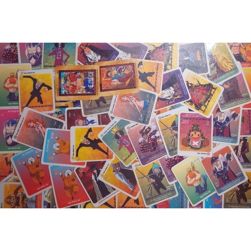 [10 Thẻ Ngẫu Nhiên] Thẻ Toonies One Piece Boom Đặc Biệt - Hình Ảnh Thực ...