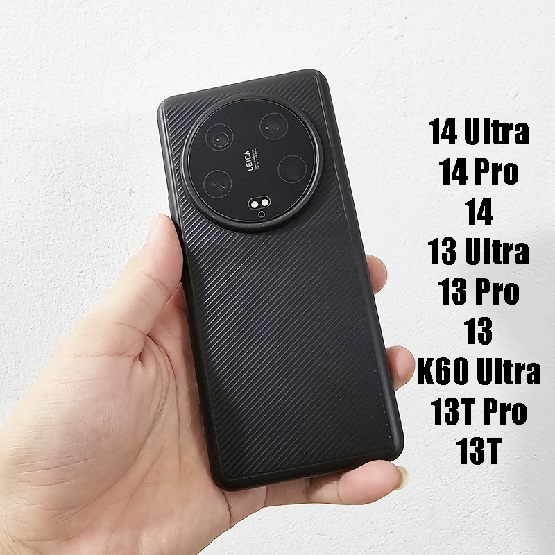 (K60 Ultra, 13T Pro, 13T) Ốp mỏng nhám mờ Xiaomi 14 Ultra, 14 Pro, 13 Ultra, 13 Pro, 13, K60 ...
