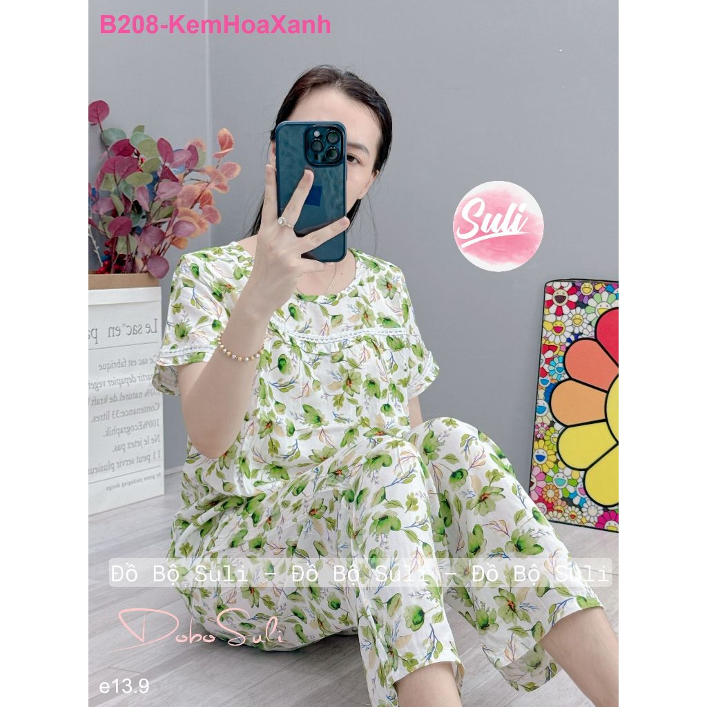 Bộ Lửng Cánh Tiên Tole B215 B208 B204 B177 - Đồ Bộ Suli | Shopee Việt Nam