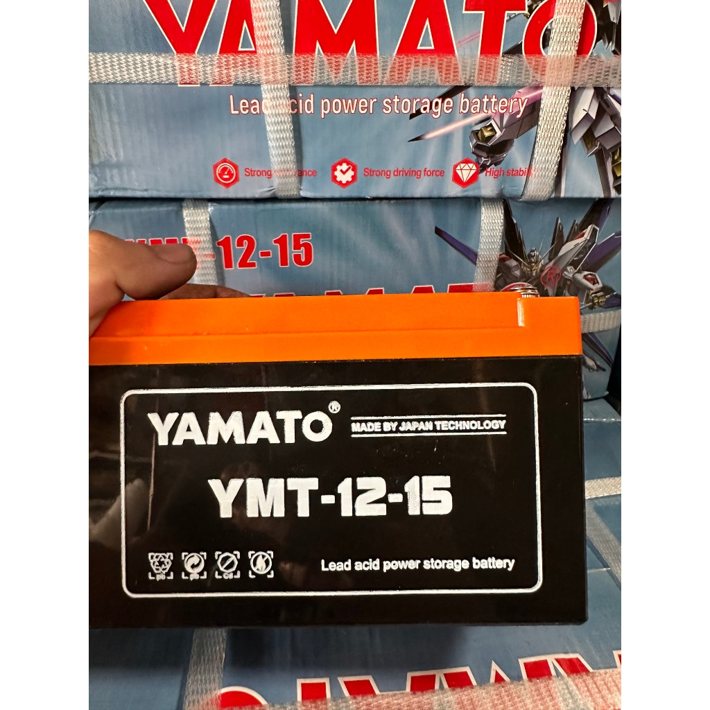 Combo 3 - 4 bình acquy 12V-15Ah YAMATO dùng cho nijia.honda.133m (YMT-12-15) | Shopee Việt Nam