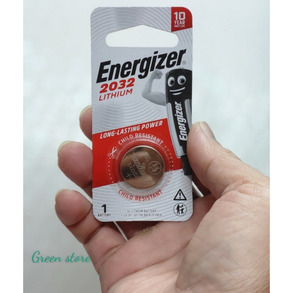Pin CR2032 / CR 2032 Energizer Lithium 3V chính hãng dùng cho smartkey ...