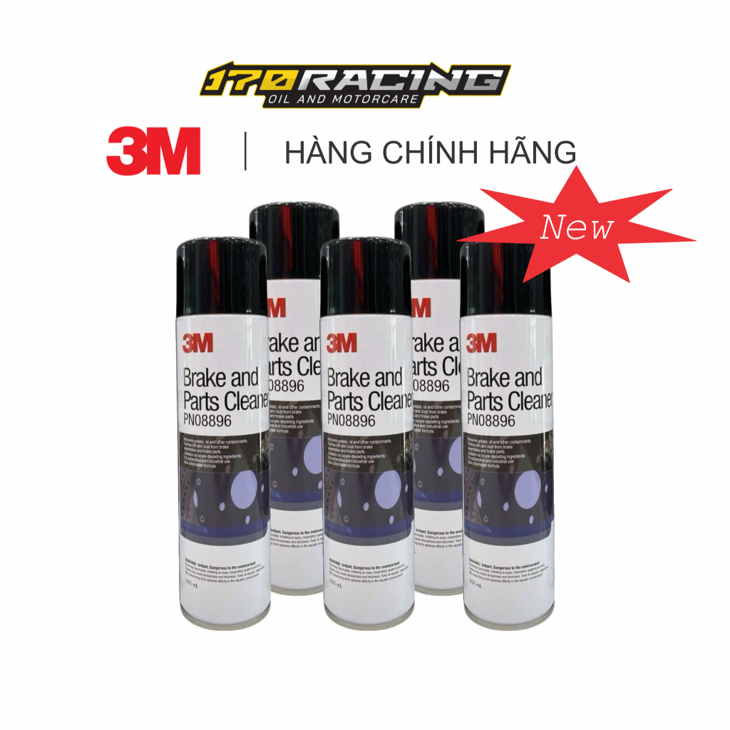 Chai xịt vệ sinh đĩa phanh, má phanh ô tô và xe máy, làm sạch thắng ô tô 3M Brake and Parts ...
