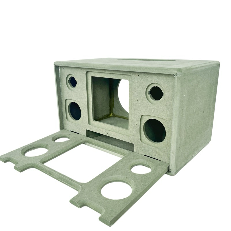 Box loa hầm Thái thô 2.1 200W sub 6.5 inch mid 2.75 inch thùng loa theo ...