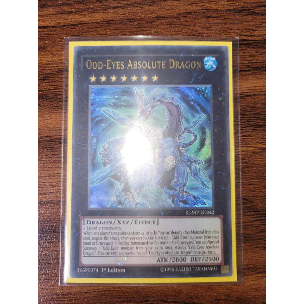 Thẻ bài Yugioh - TCG (UK) - Odd-Eyes Absolute Dragon - SDMP-EN042 ...