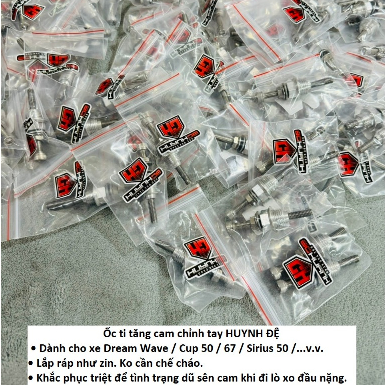 Ốc ti tăng cam HUYNH ĐỆ dành cho xe Dream Wave | Shopee Việt Nam