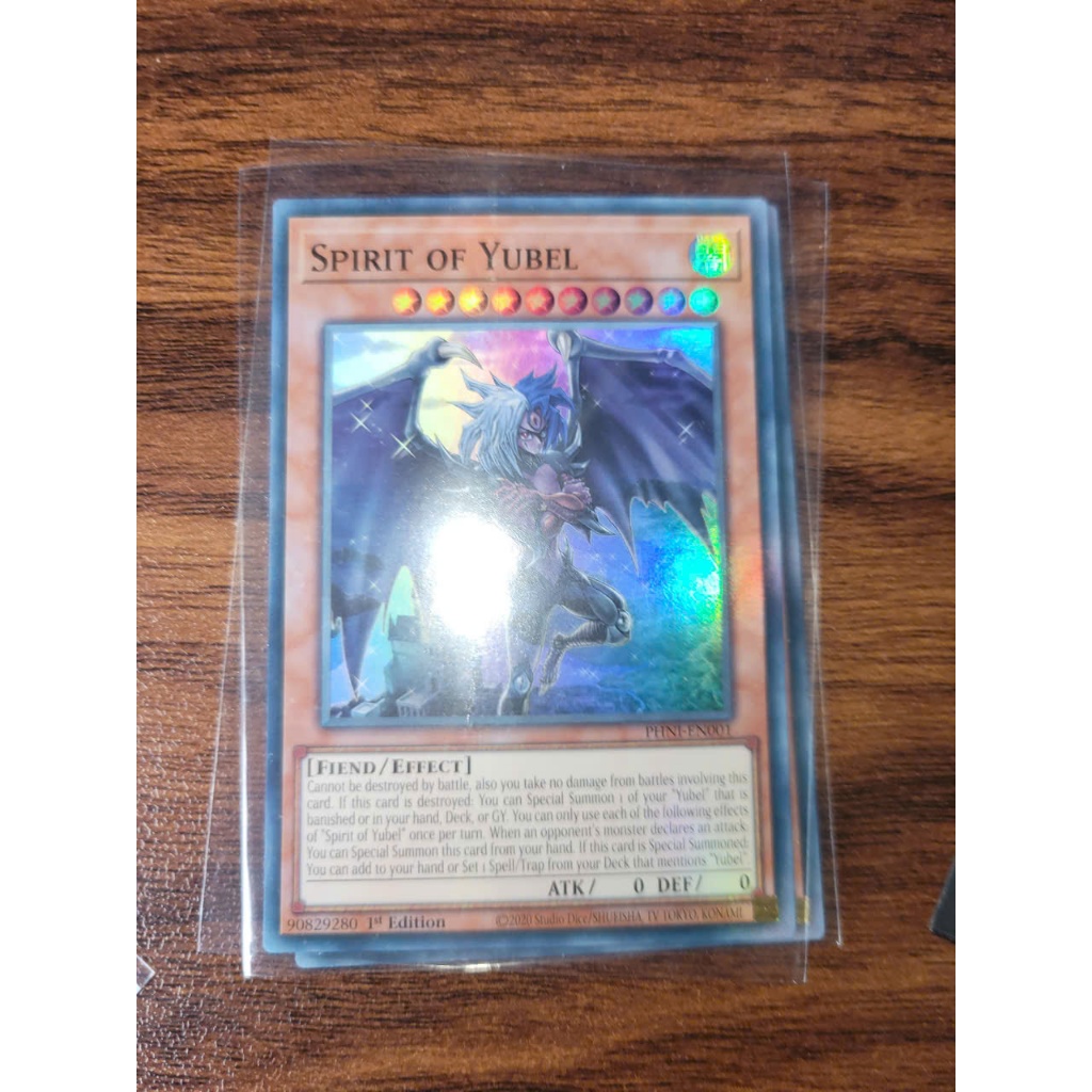 Thẻ bài Yugioh - TCG (UK) - Spirit of Yubel - PHNI-EN001 - Super Rare ...