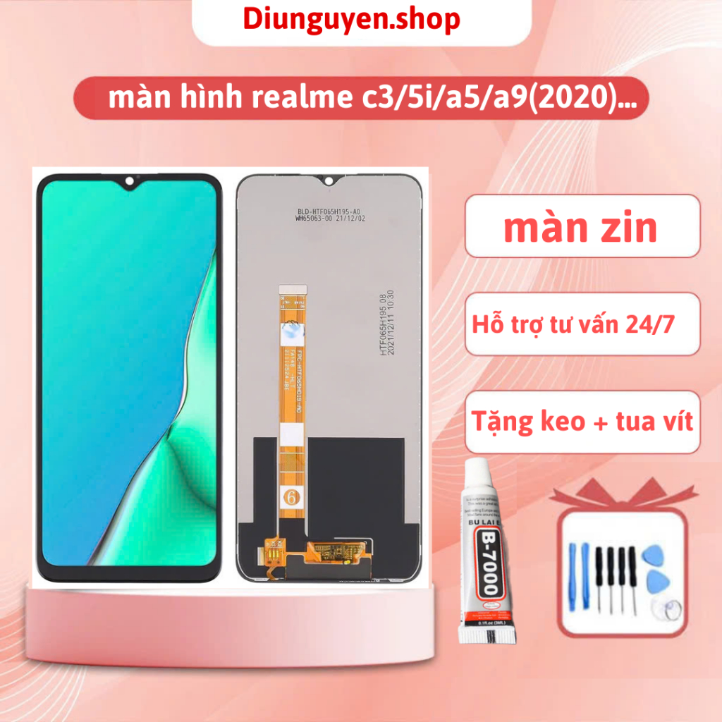 Màn hình oppo Realme C3/ C3i/ 5i/ 6i/ A5(2020)/ A9(2020).( tặng kèm keo ...