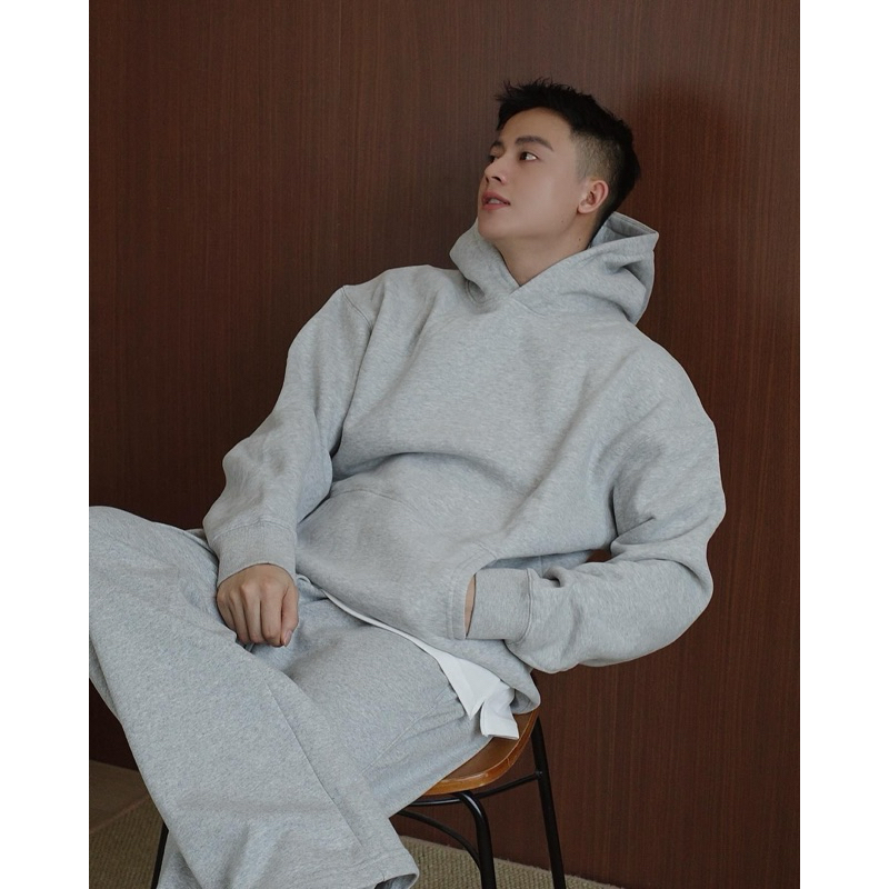 HOODIE BASIC TRƠN NỈ BÔNG - by ruych | Shopee Việt Nam