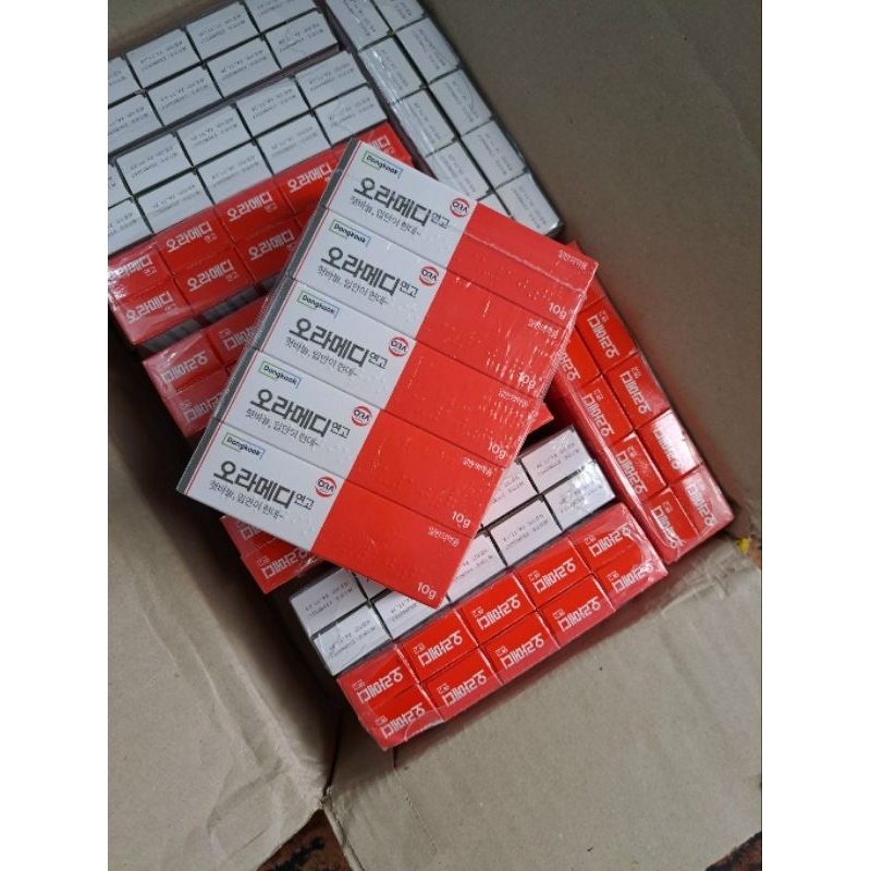 [CHÍNH HÃNG] Kem/Gel bôi nhiệt miệng Oramedy Hàn Quốc tuýp 10g | Shopee ...