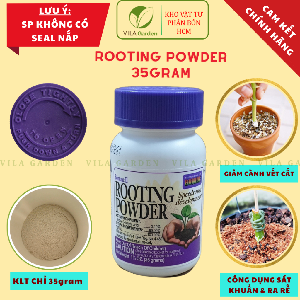 ROOTING-POWDER Dạng Bột Siêu Kích Rễ ( giâm cành, chiết cành, chống ...