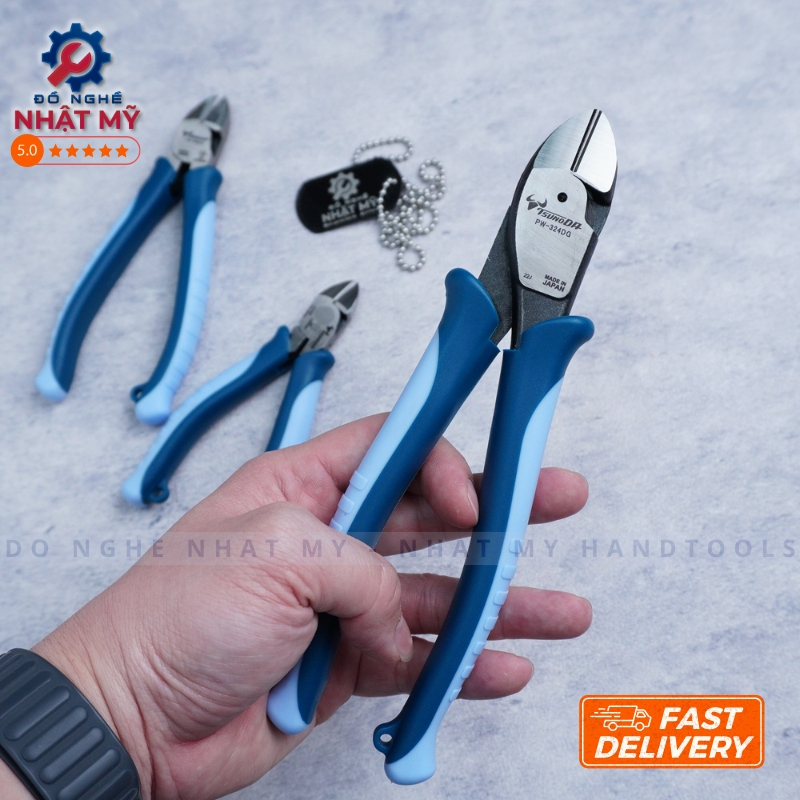 Kìm cắt dây điện đa năng, cắt cứng tác động mạnh PW-301DG / 302DG / 305DG Tsunoda | Shopee Việt Nam