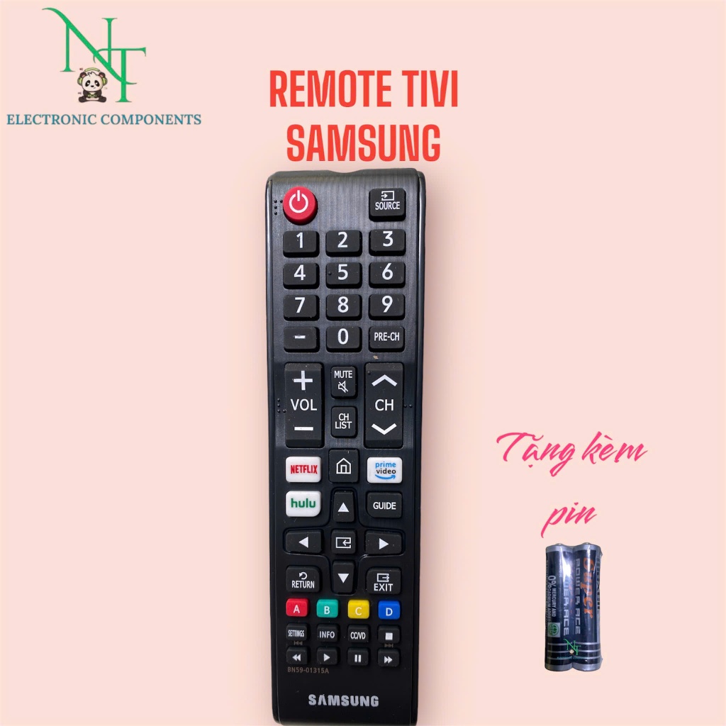 Remote tivi SAMSUNG . Điều khiển tivi SAMSUNG Smart BN59-01315A . Hàng ...