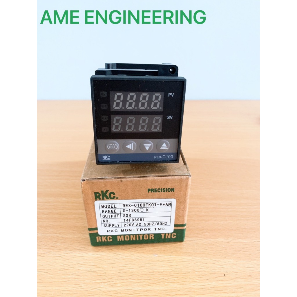 Đồng hồ nhiệt REX-C100FK07-V*AN, 48x48mm, ngõ vào K 0-1300oC, ngõ ra rơ ...