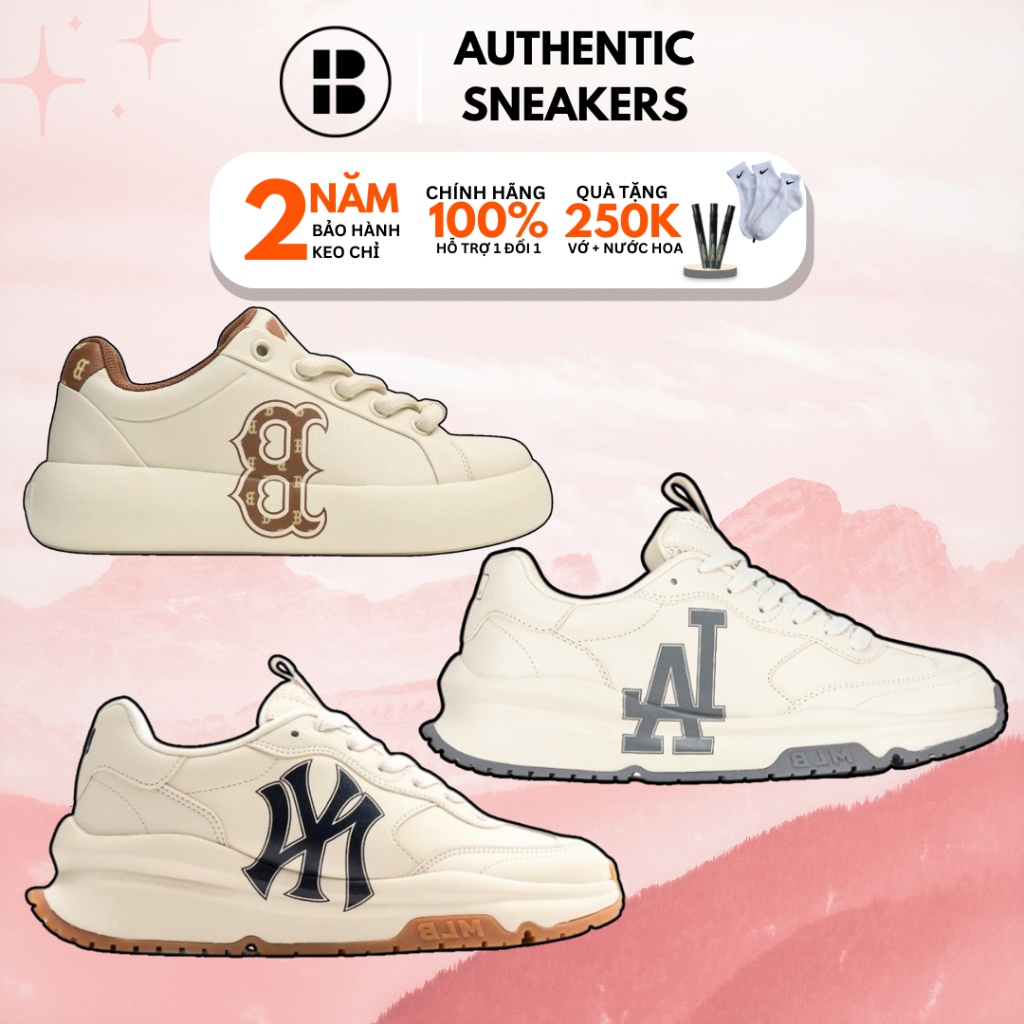 [CHÍNH HÃNG] Giày MLB Chunky Runner BASIC '𝐍𝐘 /𝐆𝐔𝐌, Chunky Classic Base ...