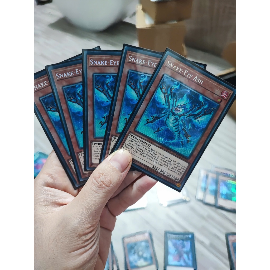 [Yugioh Funny Shop] 1 lá thẻ bài Snake-Eye Ash - MP24-EN110 - Prismatic ...