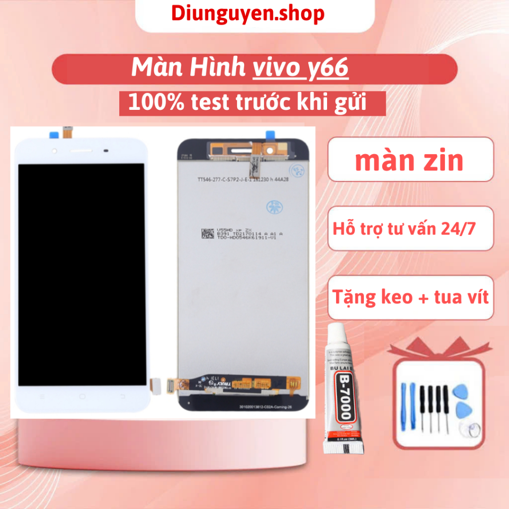 Màn hình vivo y66 zin ( tặng kèm keo+ tua vít ) | Shopee Việt Nam