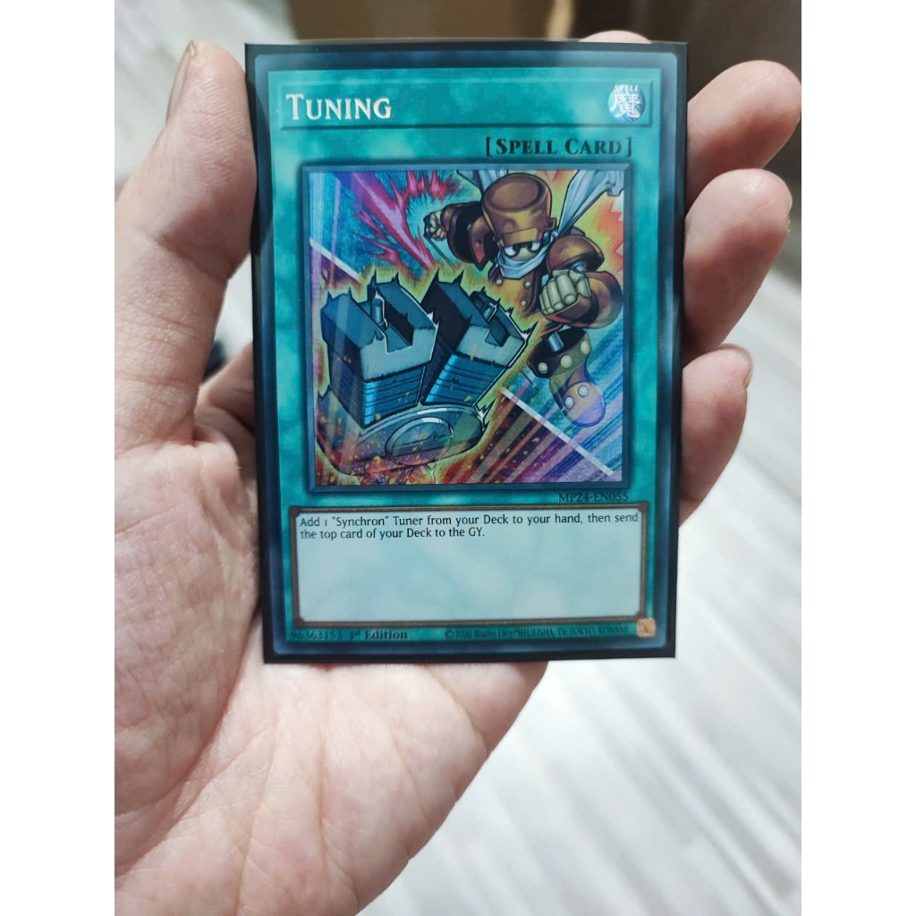 [Yugioh Funny Shop] 1 lá thẻ bài Tuning (Alternate Art) - MP24-EN055 ...