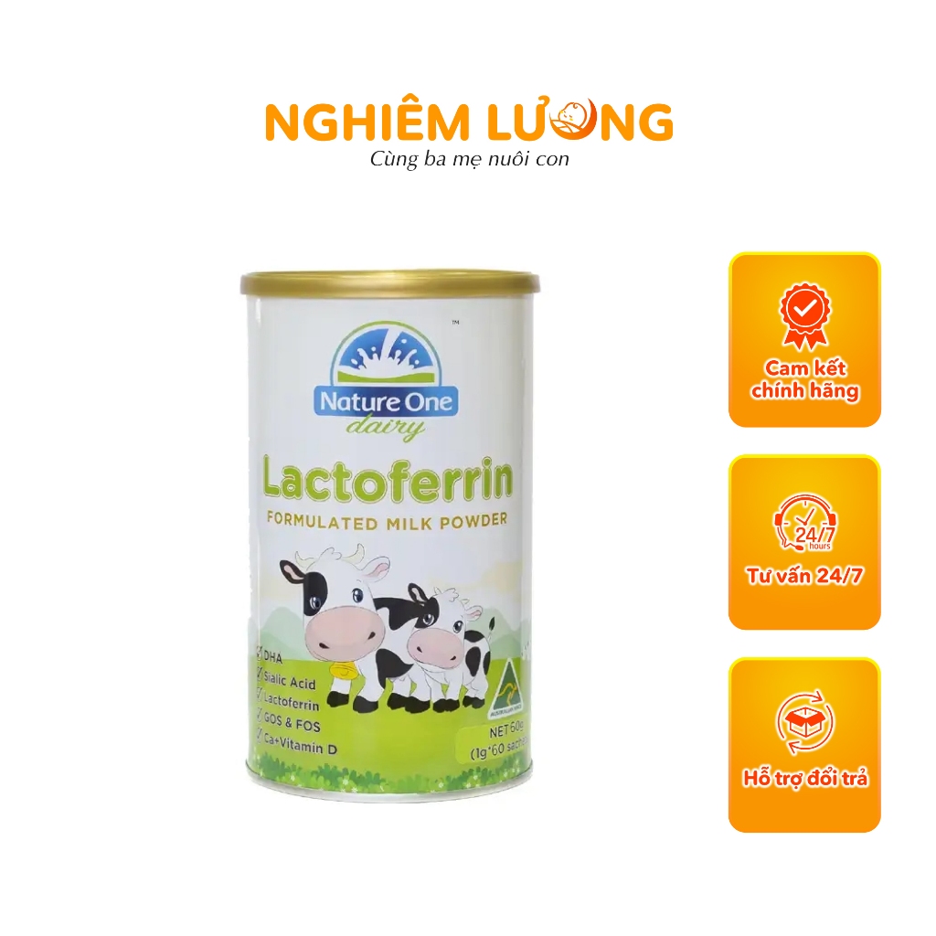 Sữa tăng miễn dịch Nature One Dairy Lactoferrin - Hỗ trợ tăng sức đề ...