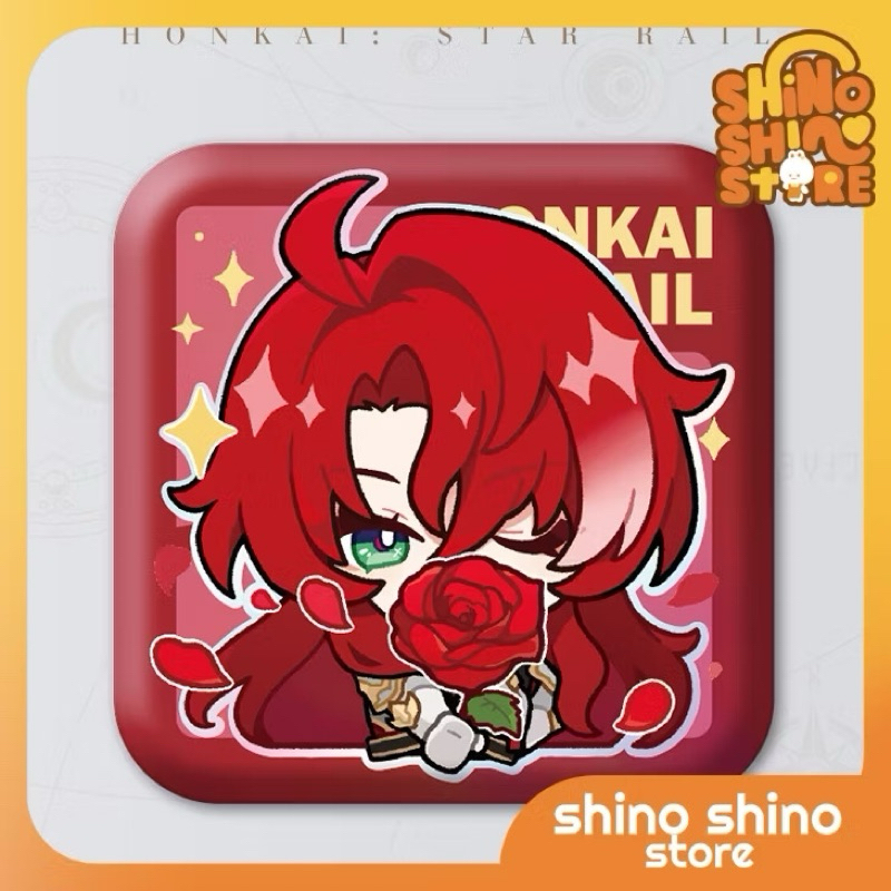 [sẵn] huy hiệu vuông chibi ARGENTI honkai star rail chính hãng từ ...