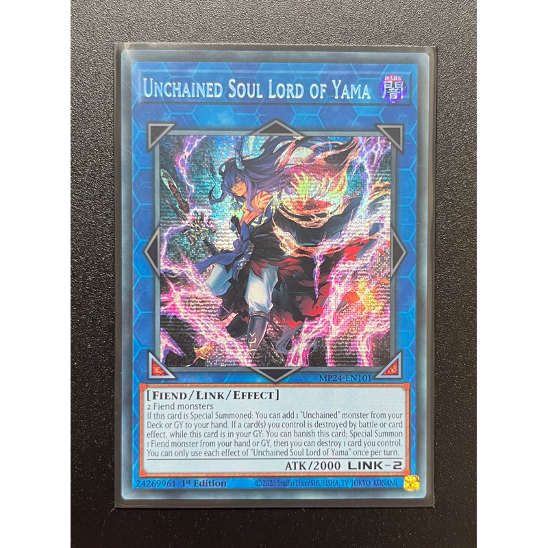 [Thẻ bài Yugioh] - [TCG-UK] - MP24-EN101 - Unchained Soul Lord of Yama ...
