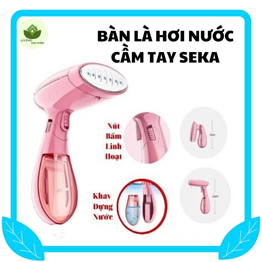 Bàn Là Hơi Nước Cầm Tay Gấp Gọn Cao Cấp SEKA, Bàn Là Hơi Nước Seka SK-545 Cầm Tay Công Suất ...