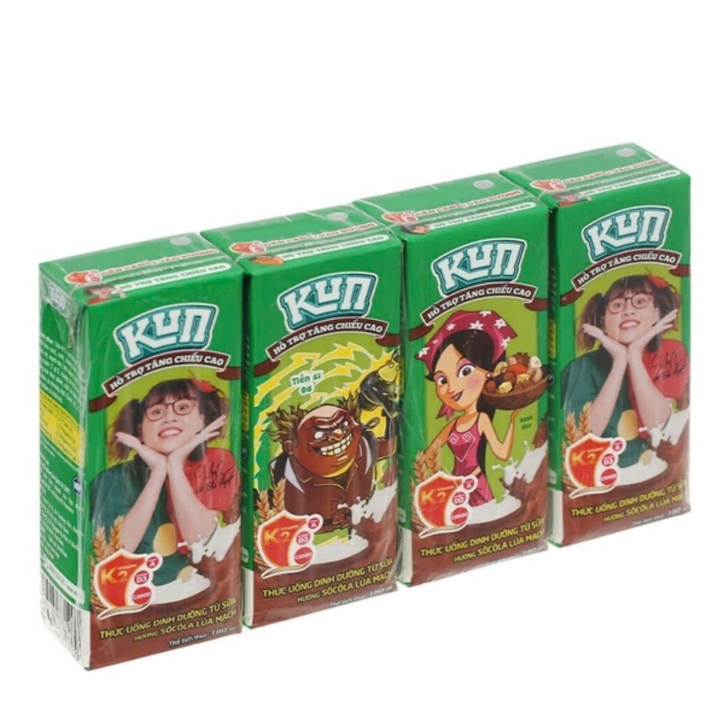 Thùng 48 hộp sữa Kun lúa mạch 110ml | Shopee Việt Nam