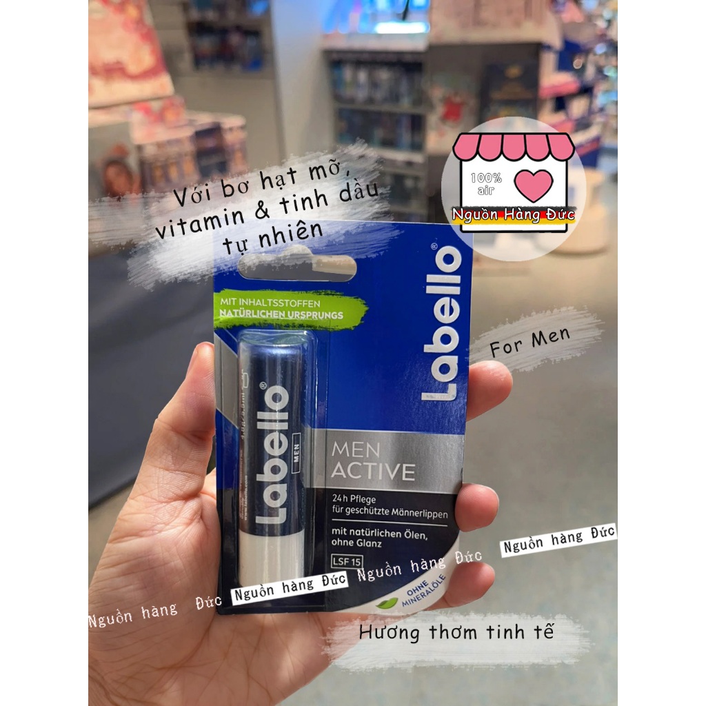 Son dưỡng môi Labello men cho nam giới (Chuẩn nội địa Đức) - Nguồn hàng ...