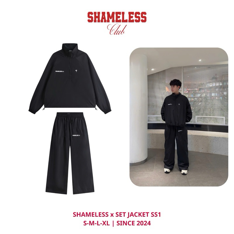 Shameless Club | Bộ Thể Thao Chất Liệu Gió Nylon Hoạ Tiết In Lụa 2 Lớp ...