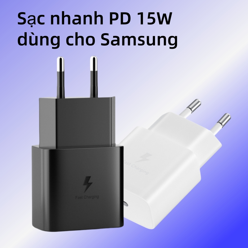 Bộ sạc nhanh 15W Type-c to Type-c cho Samsung, dùng cho Samsung Galaxy ...