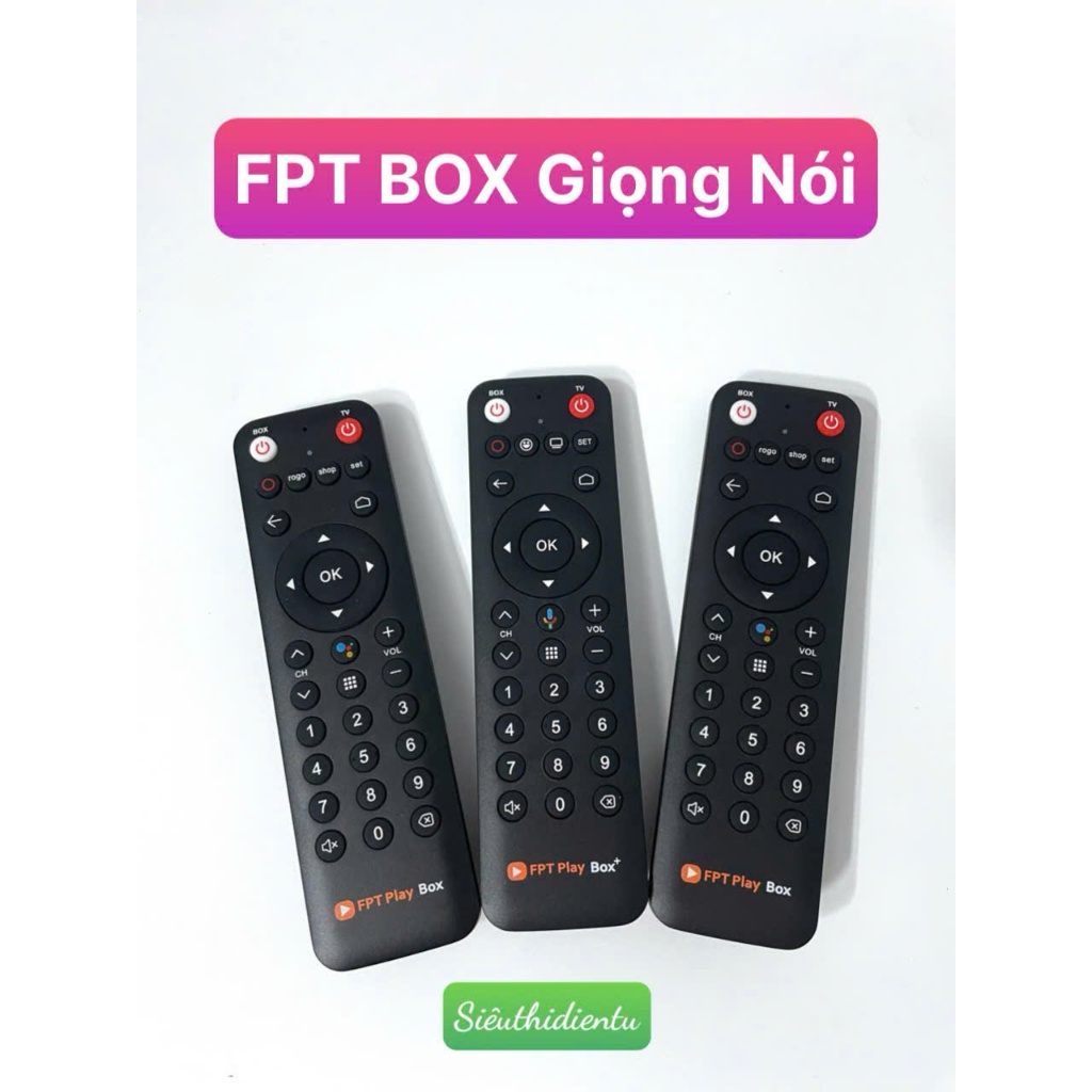 REMOTE ĐIỀU KHIỂN FPT BOX GIỌNG NÓI | Shopee Việt Nam